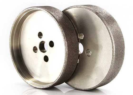 Straight Cup Diamond Plated Electroplated Grinding Wheels For Tungsten Carbide