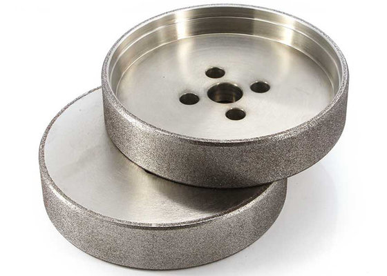 Straight Cup Diamond Plated Electroplated Grinding Wheels For Tungsten Carbide