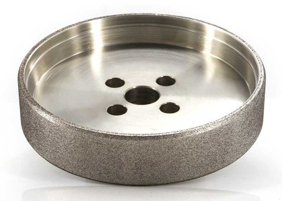 Straight Cup Diamond Plated Electroplated Grinding Wheels For Tungsten Carbide