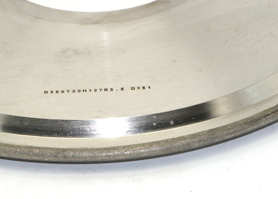 14F1 Electroplated Diamond Precision Grinding Wheels For Edge Shaping