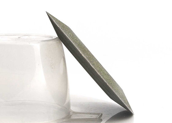 Sharp Edging Electroplated Grinding Wheels , 1EE1 Diamond Groove Grinding Disc