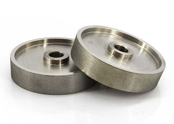 Gemstone Use Electroplated Grinding Wheels , 1A1 Diamond Coated Abrasive Grinding Wheel