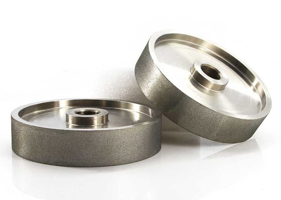 Gemstone Use Electroplated Grinding Wheels , 1A1 Diamond Coated Abrasive Grinding Wheel
