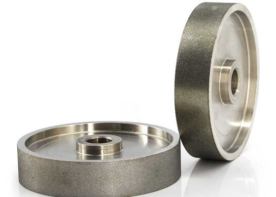 Gemstone Use Electroplated Grinding Wheels , 1A1 Diamond Coated Abrasive Grinding Wheel