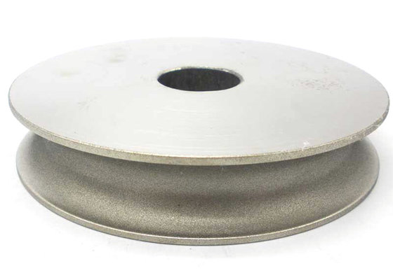 Concave Round Edge Electroplated Diamond Disc Glass / Stone Usage