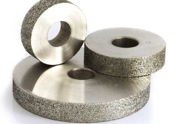 Flat Shape Electroplated Diamond Snagging Wheel 1A1 For Gemstone Rough Grinding
