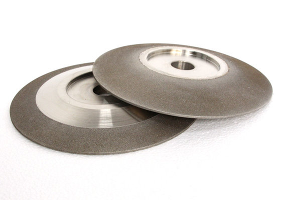 Electroplated CBN Diamond Grinding Wheels For Gear Hob Cutter Shaping / Sharpening