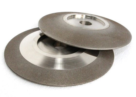 Electroplated CBN Diamond Grinding Wheels For Gear Hob Cutter Shaping / Sharpening