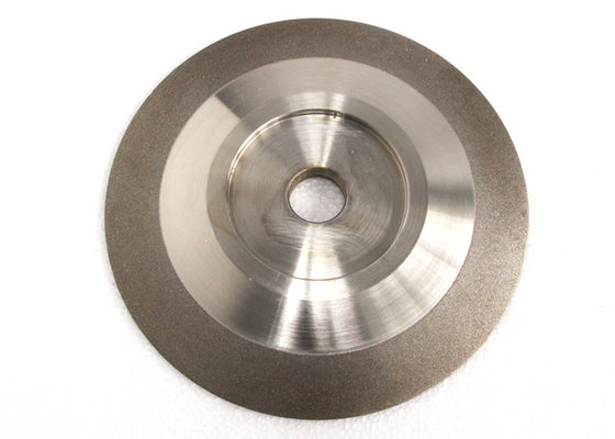Electroplated CBN Diamond Grinding Wheels For Gear Hob Cutter Shaping / Sharpening