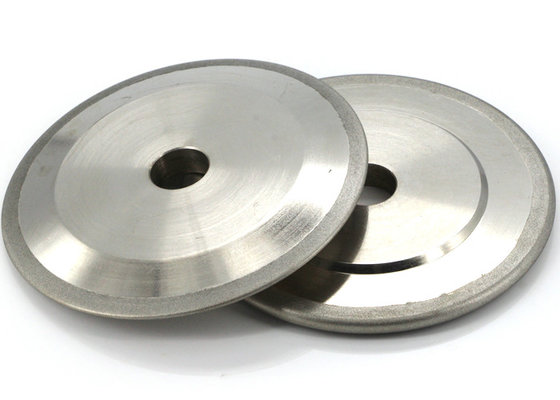 Durable Electroplated Grinding Wheels Gemstone / Glass / Ceramic Use With Round Radius
