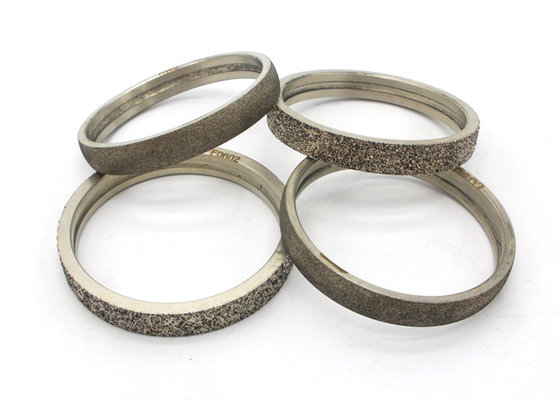 Steel Body Electroplated Diamond Lapping Wheel For Gemstone / Glass / Ceramic