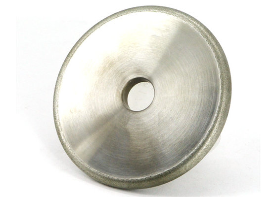 1F1 Round Edge Electroplated Grinding Wheels , Gemstone Diamond Grinding Disk