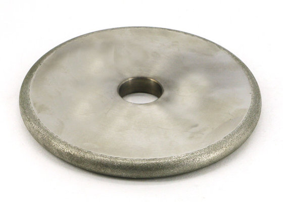 1F1 Round Edge Electroplated Grinding Wheels , Gemstone Diamond Grinding Disk