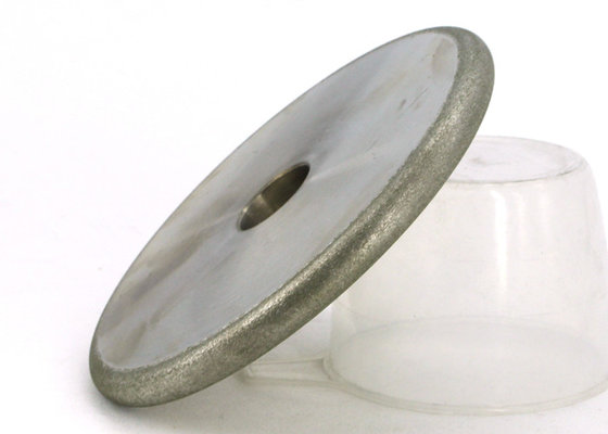 1F1 Round Edge Electroplated Grinding Wheels , Gemstone Diamond Grinding Disk