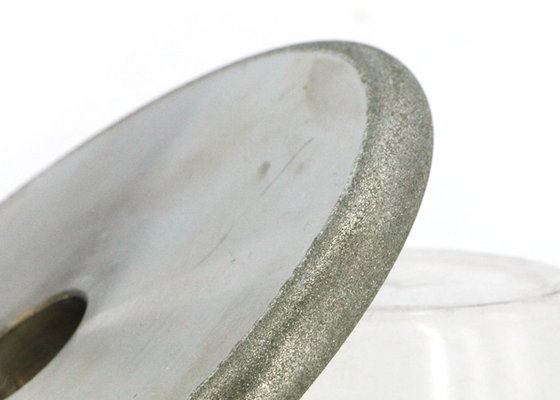 1F1 Round Edge Electroplated Grinding Wheels , Gemstone Diamond Grinding Disk