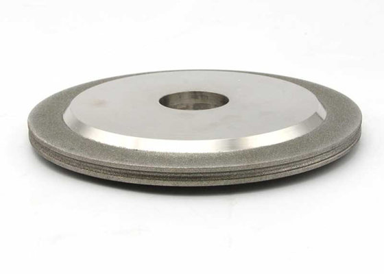 Single Groove Electroplated Diamond Grinding Wheel For Optical Glass Edge