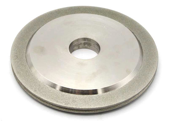Single Groove Electroplated Diamond Grinding Wheel For Optical Glass Edge