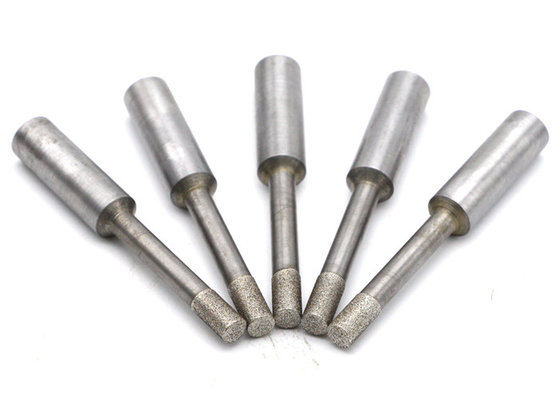 Diamond CBN Abrasive Mounted Points Cylinder Electroplated For Internal Grinding