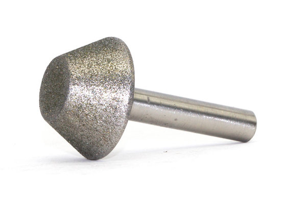 Mushroom Electroplated Diamond CBN Mounted Point For Finishing And Deburring