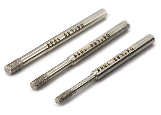 Electroplated Diamond Grinding Rod For Carbide Tool And Die Hole Processing