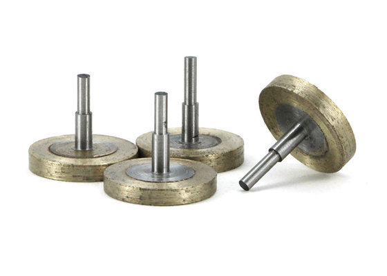 T Shape Metal Bond Diamond Mounted Wheel For Glass Sapphire Stone Grinding