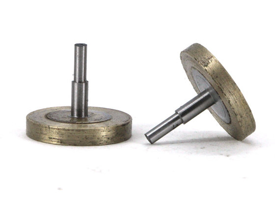 T Shape Metal Bond Diamond Mounted Wheel For Glass Sapphire Stone Grinding