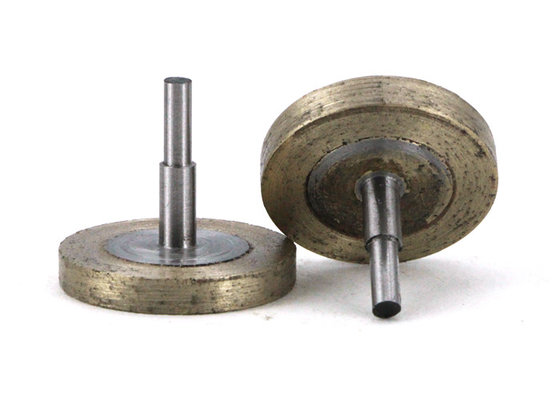 T Shape Metal Bond Diamond Mounted Wheel For Glass Sapphire Stone Grinding