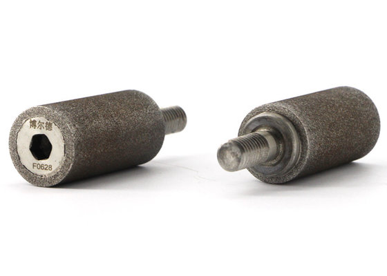 Thread Shank Electroplated CBN Mounted Point For Steel Components Internal Grinding