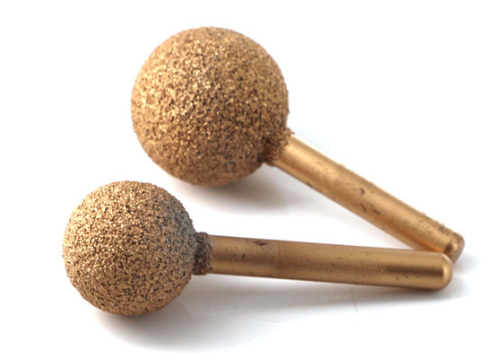 Brazed Ball Shape Spherical Diamond Mounted Point For Stone Shaping