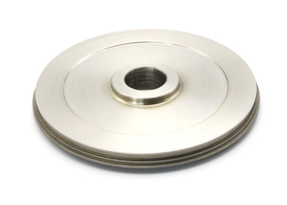 Electroplated Diamond Grinding Disk , Optical Glass Edge Shaping Bonded Abrasives