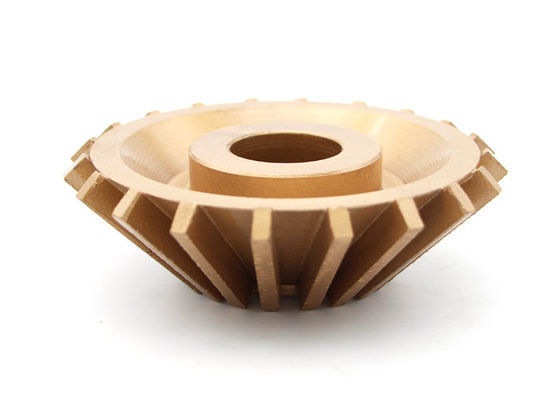 Full Segmented Metal Bond Diamond Grinding Wheels For Crucible Milling