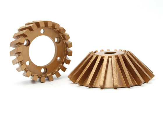 Full Segmented Metal Bond Diamond Grinding Wheels For Crucible Milling