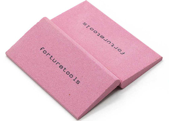 Pink Aluminum Oxide Blade Shape Abrasive Sharpening Stones For Knife Sharpening