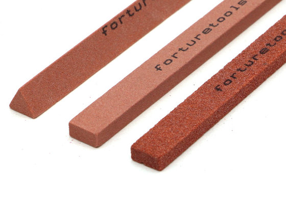 Aluminum Oxide Abrasive Sharpening Stones Triangle / Rectangle Shape Available