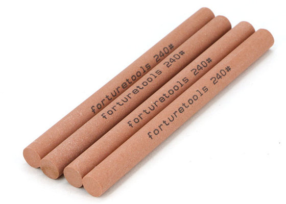 Cylinder Aluminum Oxide Abrasive Sharpening Stone With Ferric Oxide