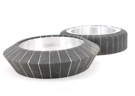 Durable Vitrified Bond CBN Grinding Wheels Precision Steel Parts Processing Usage