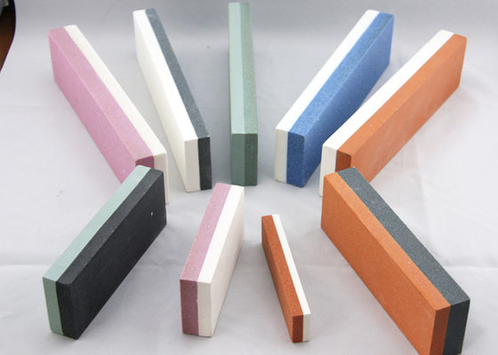 Customized Abrasive Sharpening Stones Of Irregular Shape Aluminum Oxide And Silicon Carbide