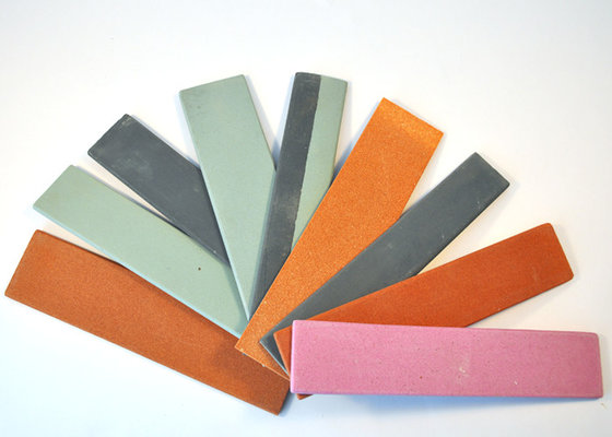 Customized Abrasive Sharpening Stones Of Irregular Shape Aluminum Oxide And Silicon Carbide