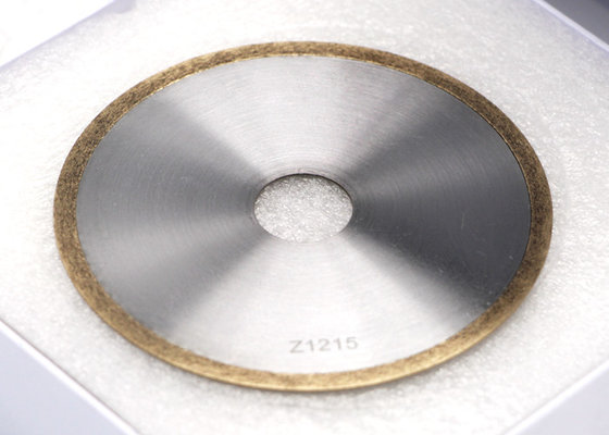 Efficient Metal Bond Diamond Cut Off Disk , Zirconia / Ceramic Cutting Abrasive Wheels
