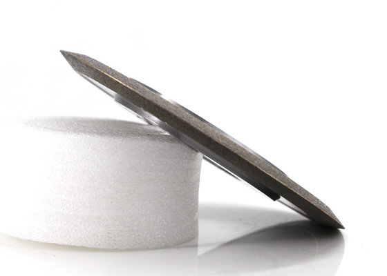 V Edge Metal Bond Grinding Wheels , Slots Cutting & Shaping Diamond Grinding Disc