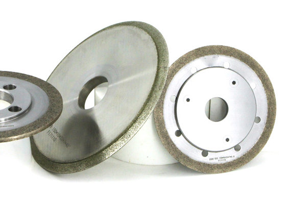 Bronze Metal Bond Grinding Wheels Sapphire Ferrite Refractive Slot Shaping Usage