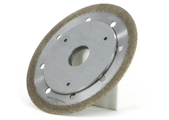 Bronze Metal Bond Grinding Wheels Sapphire Ferrite Refractive Slot Shaping Usage
