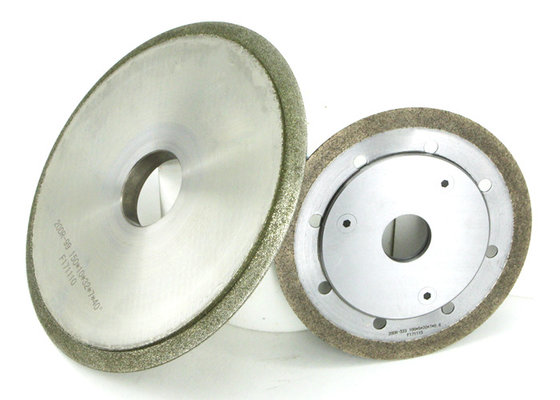 Bronze Metal Bond Grinding Wheels Sapphire Ferrite Refractive Slot Shaping Usage