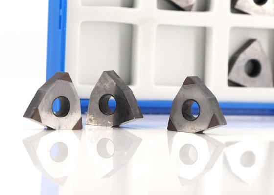 Multi Point Solid PCD PCBN Turning Inserts CNC Cutting Tools For Metal Alloy