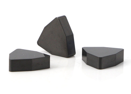 Solid PCD PCBN Insert Tool Lathe Cutter Blanks For Metal Alloy Cutting