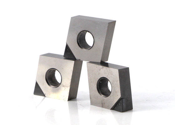 CNC PCD Cutting Tools / Diamond Carbide Inserts Metal Alloy Cutting Usage