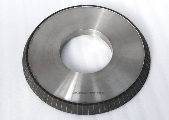 3A1 Vitrified Bond Grinding Wheels , Titanium Alloy Use CBN Abrasive Grinding Disc
