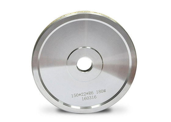 Round Edge Radius Metal Bond Diamond Grinding Wheel For Furniture Glass