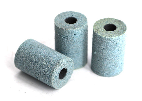 Small Diameter Glass Polishing Wheels , Green Color Low E Coating Deletion Wheel