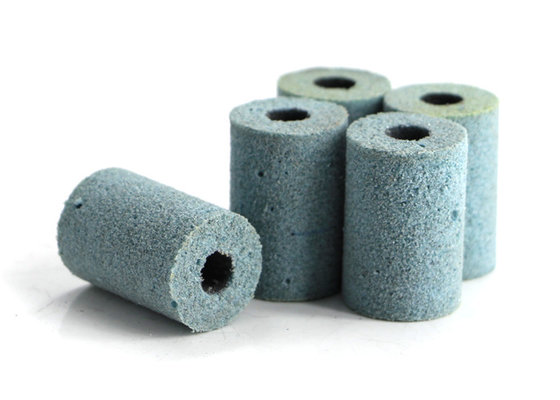 Small Diameter Glass Polishing Wheels , Green Color Low E Coating Deletion Wheel